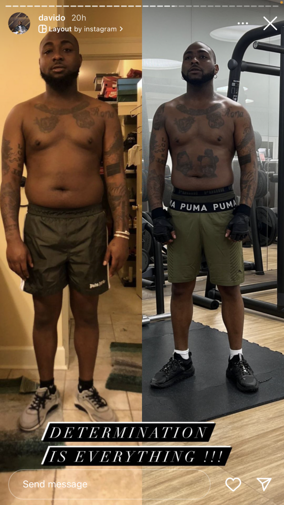 Davido shares weight loss update – NewsWireNGR