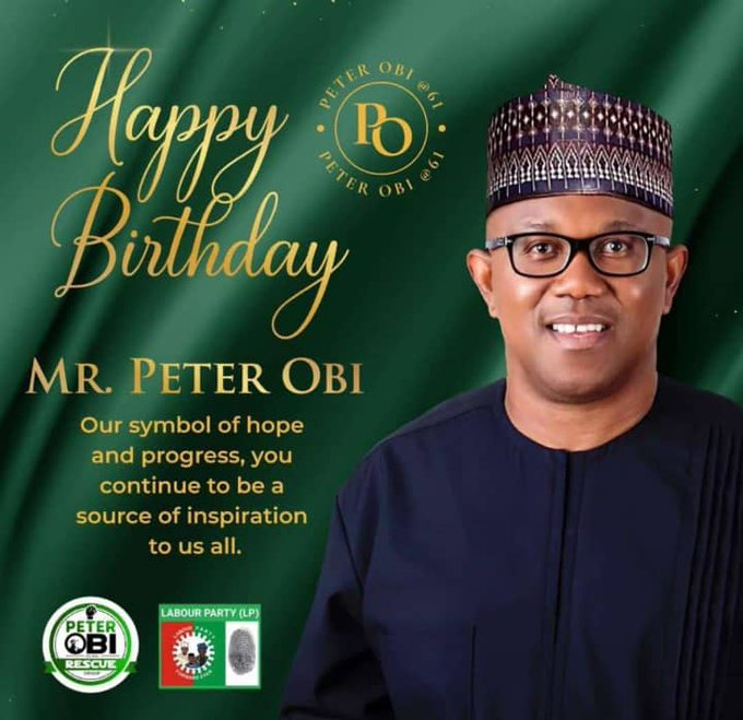 #PeterObiAt61: Photos, graphics, accolades as supporters celebrate LP ...
